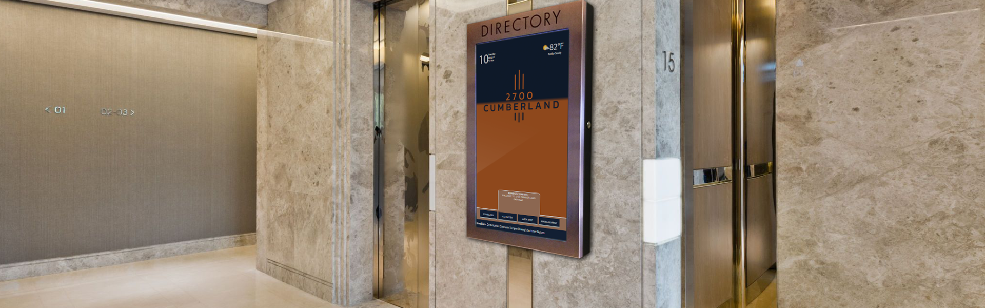 Electronic Directory Boards | Digital Directory & Signage Boards