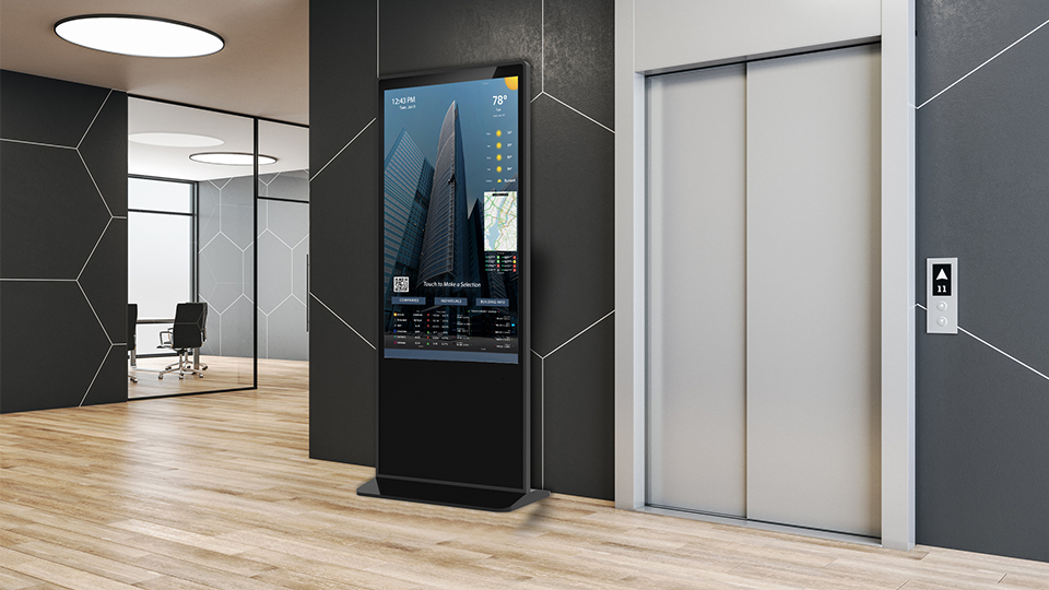 Free Standing Digital Directories | Kiosk Style - EDC