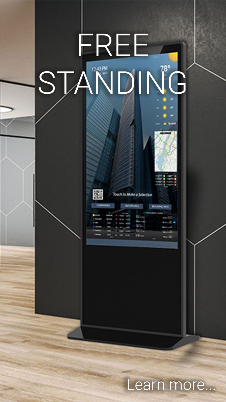 Electronic Directory Boards | Digital Directory & Signage Boards