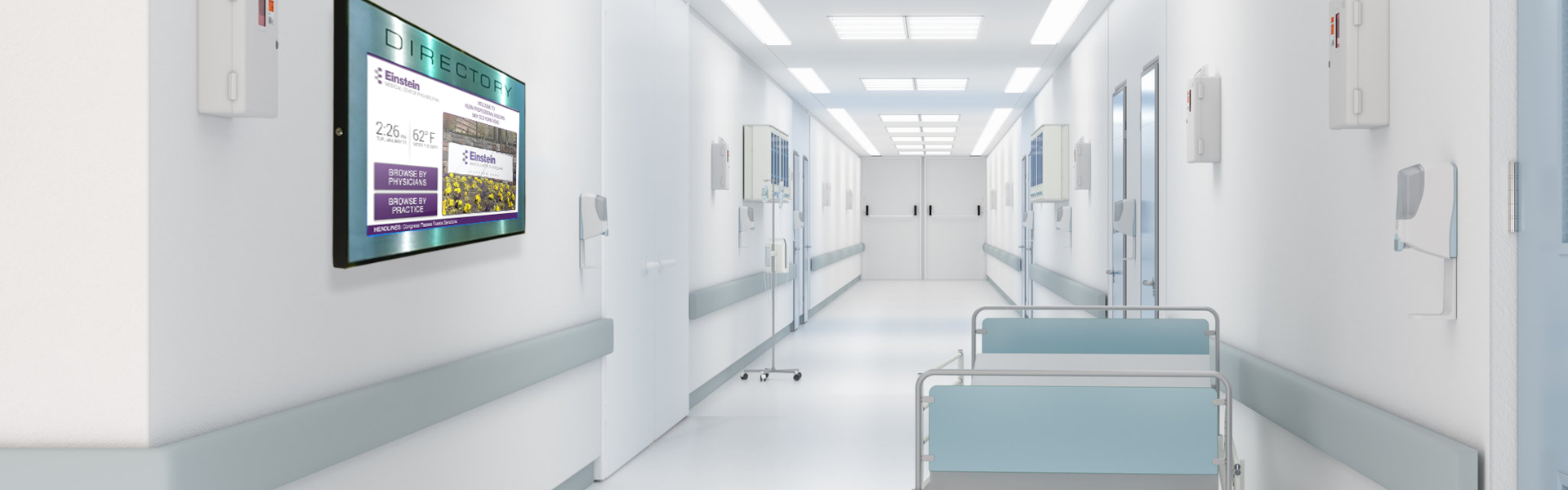 Healthcare Digital Signage Solutions - EDC